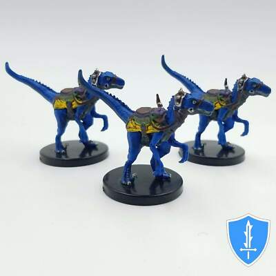 Clawfoot Raptor x3 - Eberron Rising From The Last War #23 D&D Miniature ...