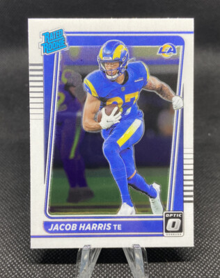 2021 Donruss Optic Jacob Harris Rated Rookie Card #238 Los Angeles Rams ...