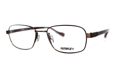 NEW AUTOFLEX 117 210 BROWN AUTHENTIC EYEGLASSES FRAMES 53-18-145MM W ...