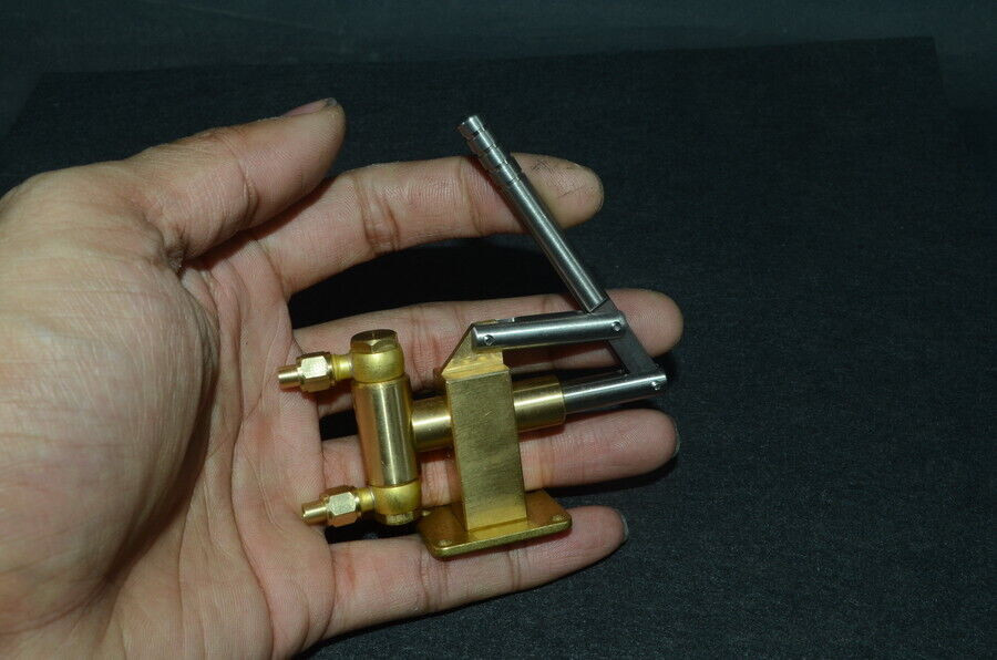 EngineXpert M8 Mini Steam Boiler Hand Pump - Brass & Steel, 1/4" x 40 ...