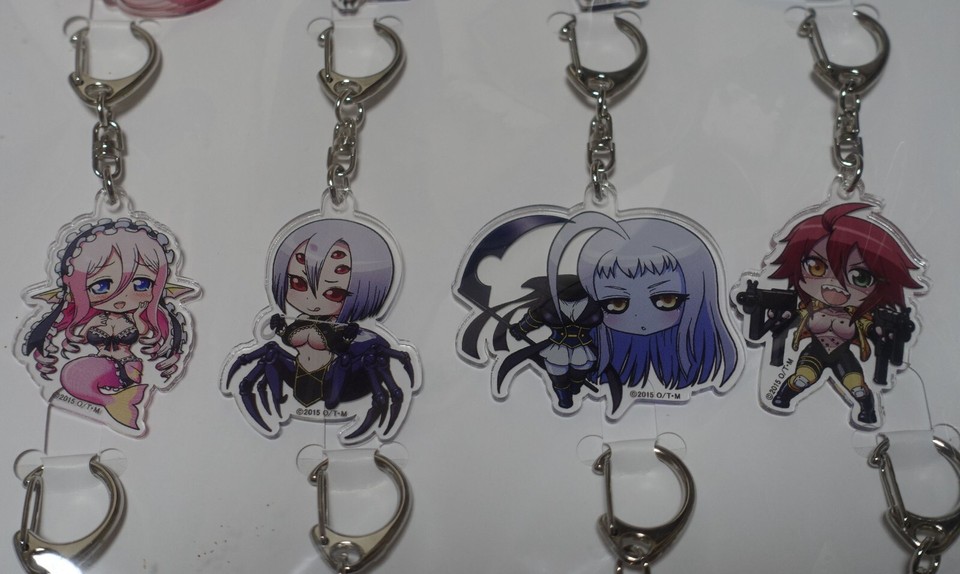 Monster Musume no Iru Nichijou Acrylic Key Chain Ver Shake-O 12 Set | eBay