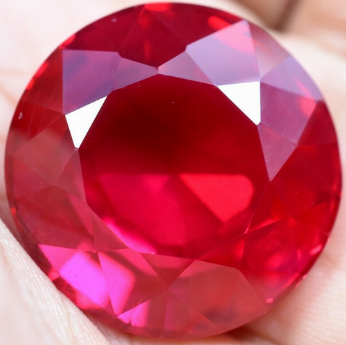 Natural 86.25 Ct Mogok Pink Huge Ruby Sparkling GGL Certified Treated ...