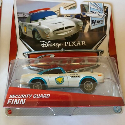 Security Guard Finn Airport Adventure 4/7 Disney Pixar Cars | eBay