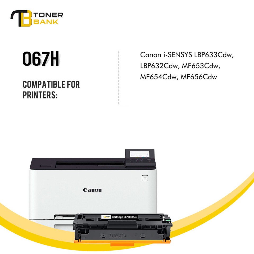 Canon I-sensys Mf657cdw Kompatibles Set 4x Toner Für Canon 067 067H I ...
