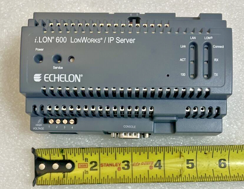 Echelon i.LON 600 LON WORKS / IP SERVER IP-852 SERVER 72601R - TP/FT-10 ...