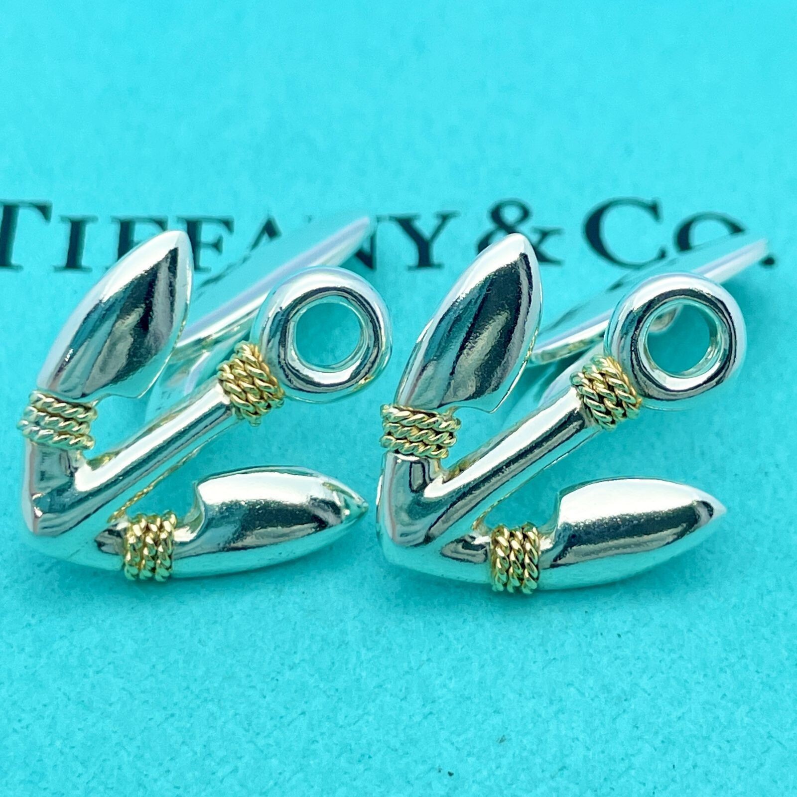 Authentic Tiffany & Co. Rare Vintage cufflinks 925 Si… - Gem