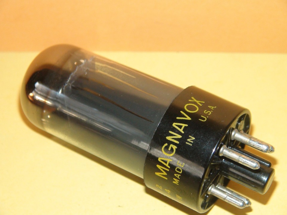 Magnavox 6V6 GT Vacuum Tube Code 312 844 MUW Results 4775 µmhos ~ 58 mA ...