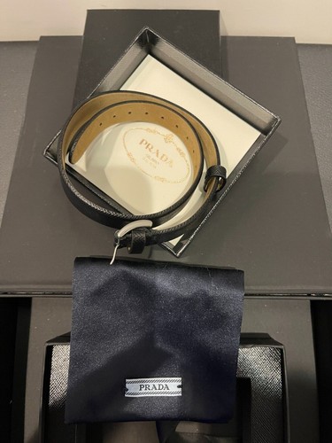 Prada Centurion Amex Wearable Leather Bracelet New *WITH BOXES* | eBay