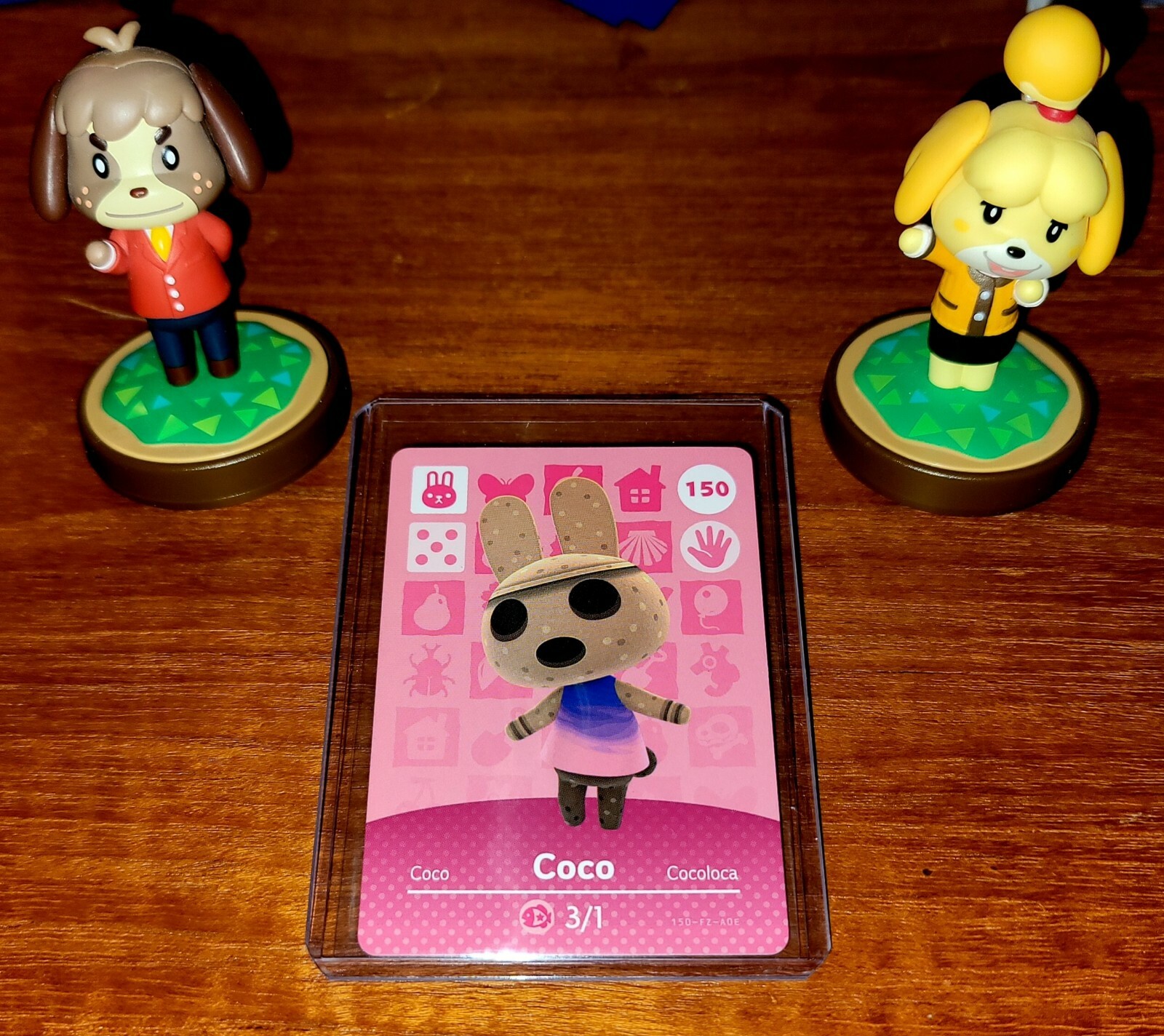 Authentic 150 Coco Animal Crossing Series 2 Amiibo Card - NA - US ...