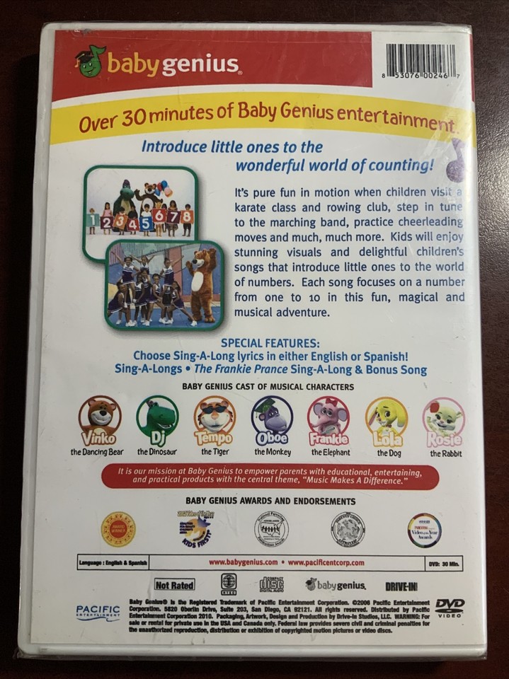 Baby Genius - Things That Go Counting (DVD, 2010) 853076002467| eBay
