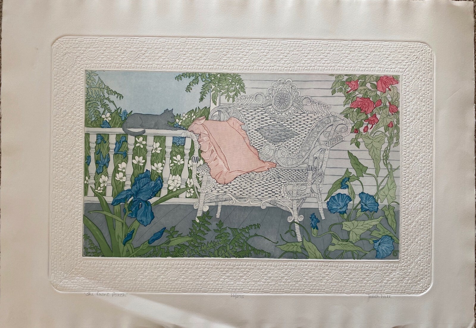 The Front Porch by Judith Hall - Limited Edition | eBay