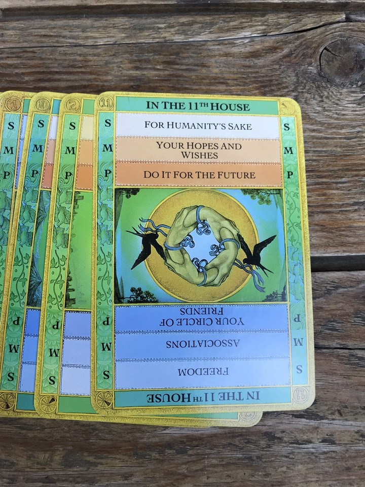 Karma Cards Monte Farber Psychic Astrology Guide Book Cards COMPLETE ...