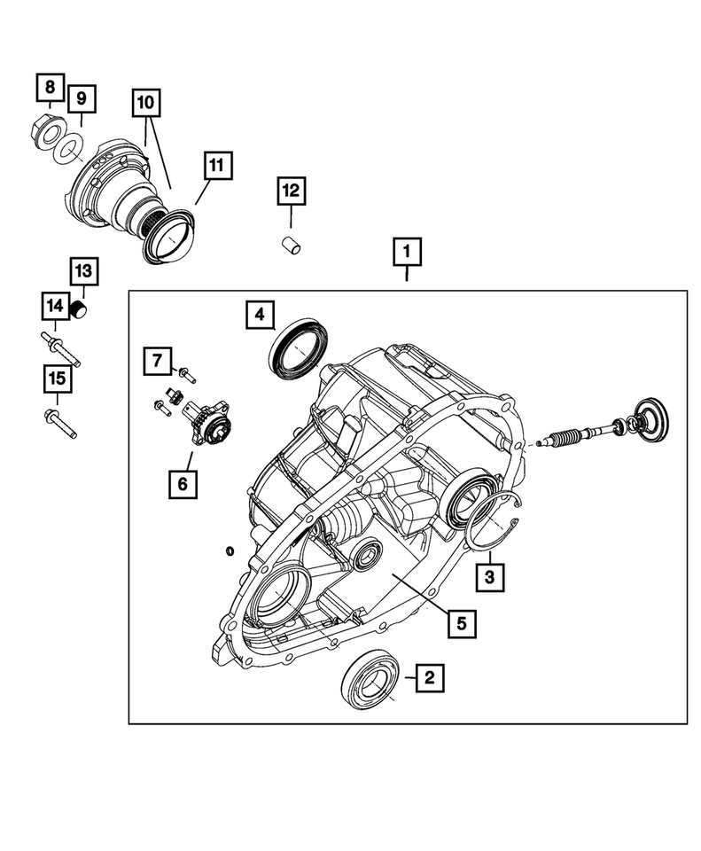 Genuine Mopar Transfer Case Position Sensor 68545839AA | eBay