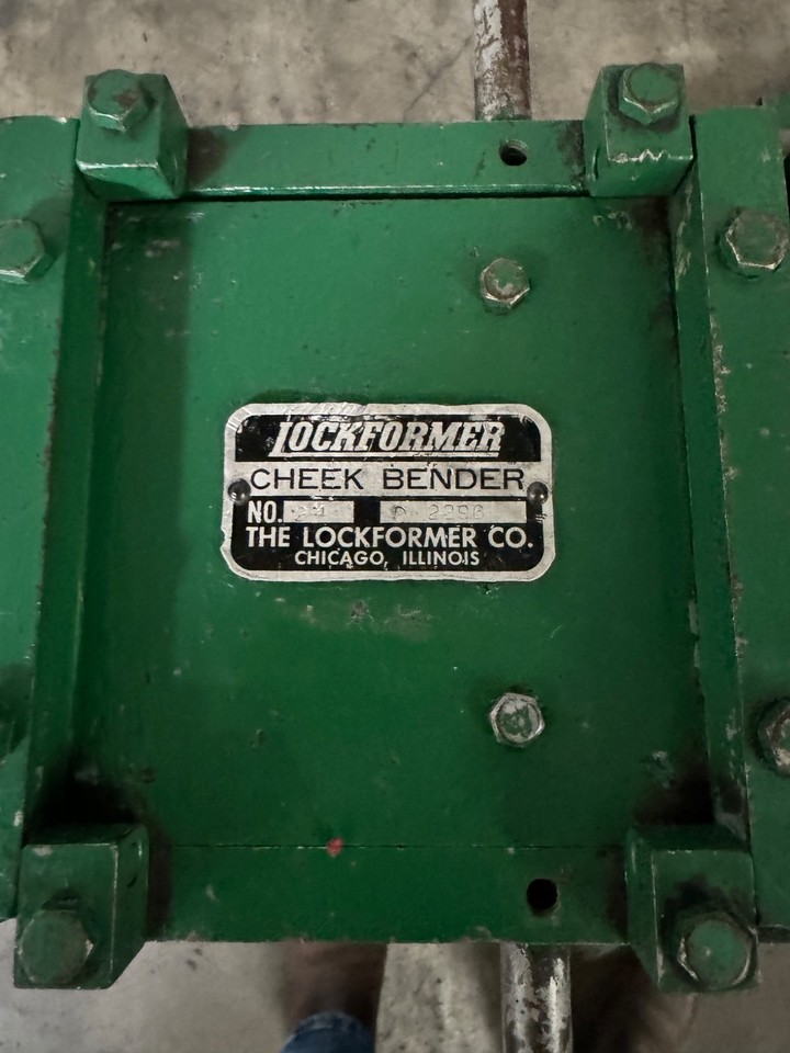 Lockformer No. 24 Cheek Bender #7425 #1 | eBay