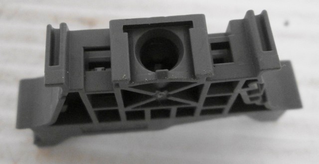 2 ABB Entrelec Bam-4 BAM4 Gray Grey DIN Rail Secure End Stop ...