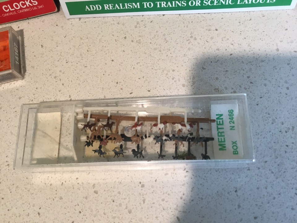 Lot Of 10 packages of Train Accessories, mostly N Scale | eBay