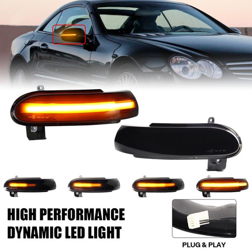 Dynamic LED Turn Signal Lights For Mercedes Benz SLK-Class R171 W171 SL ...