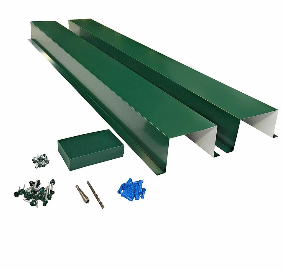 Metal Line Set Cover Kit for Mini Split and Central Air Conditioner ...