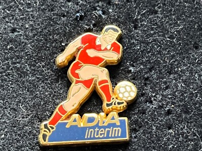 g PINS PIN ENAMEL FOOTBALL SOCCER FOOT ADIA INTERIM | eBay