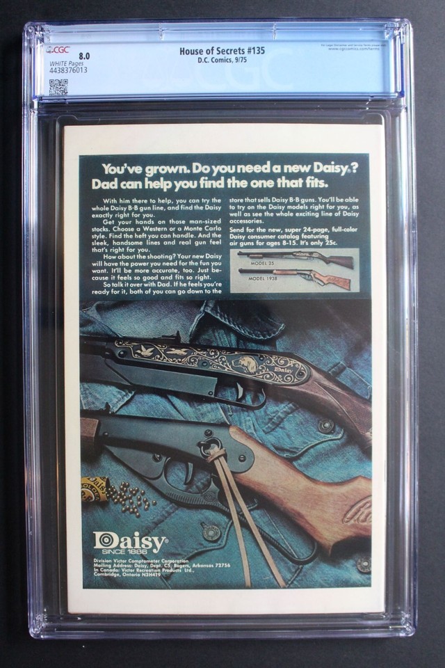 House of Secrets #135 Possessed Animals BERNIE WRIGHTSON Horror-c 1975 ...