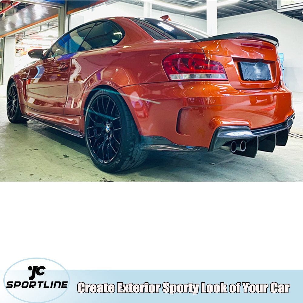 For BMW 1 Series 125i 135i E82 Coupe 2007UP Carbon Fiber Rear Trunk ...