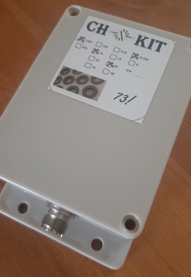 1KW - 160 to 30m - low bands optimized Common mode choke / 1:1 balun | eBay