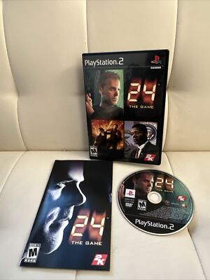 24 The Game PS2 (Sony PlayStation 2 , 2006) Complete Manual ...