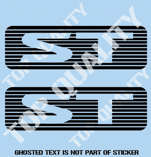 Nissan GU Y61 Patrol ST DECAL STICKER X2 TO SUIT OFFROAD 4X4 VEHICLE ...