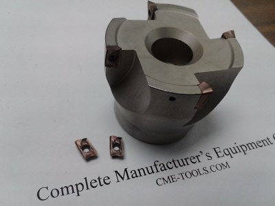 2-1/2" 90 degree indexable face mill, shell mill Sandvik R390-11T308 ...