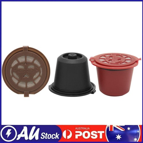 15Pcs Refillable Reuse Coffee Capsule Filters for Nespresso Machine ...