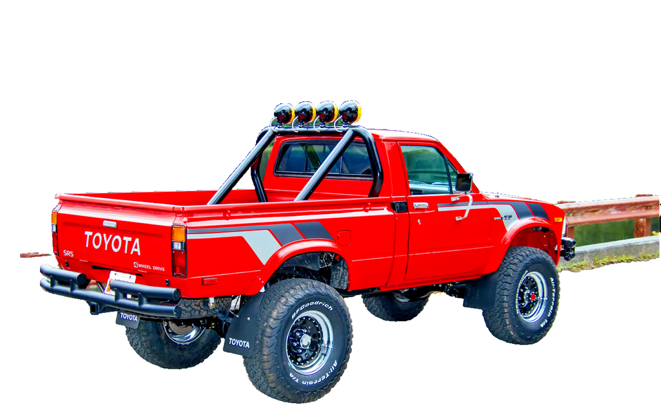 VINTAGE STYLE RETRO VINYL DECALS/ GAPHICS/ CALCAS/ Fit TOYOTA P/U 80/ ...