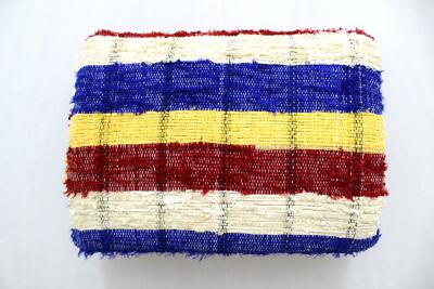4X6 Rectangular Hand Woven Chindi Rag Rug Handmade Floor Carpet Aztec ...