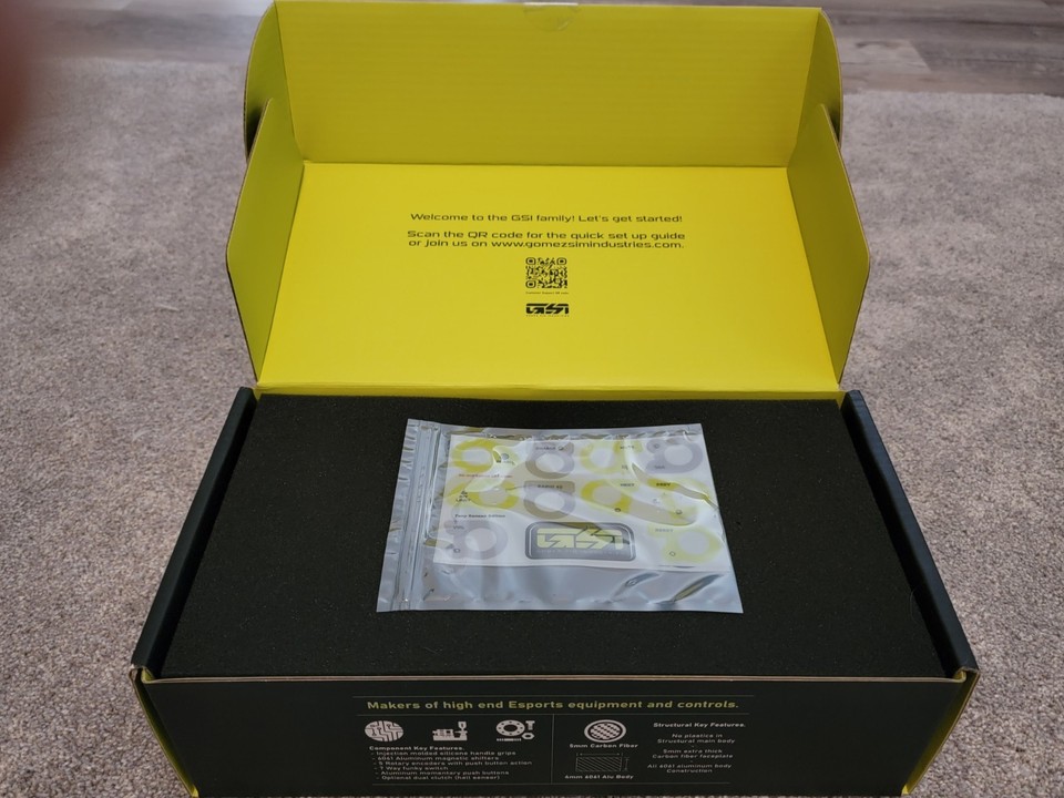 GSI Formula Pro Elite FPE Sim Racing Wheel Simucube Asetek Fanatec Moza ...