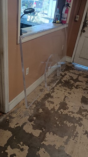 Bullet Proof Ballistic Acrylic Teller Window Bulletproof Glass 72 3/4 ...