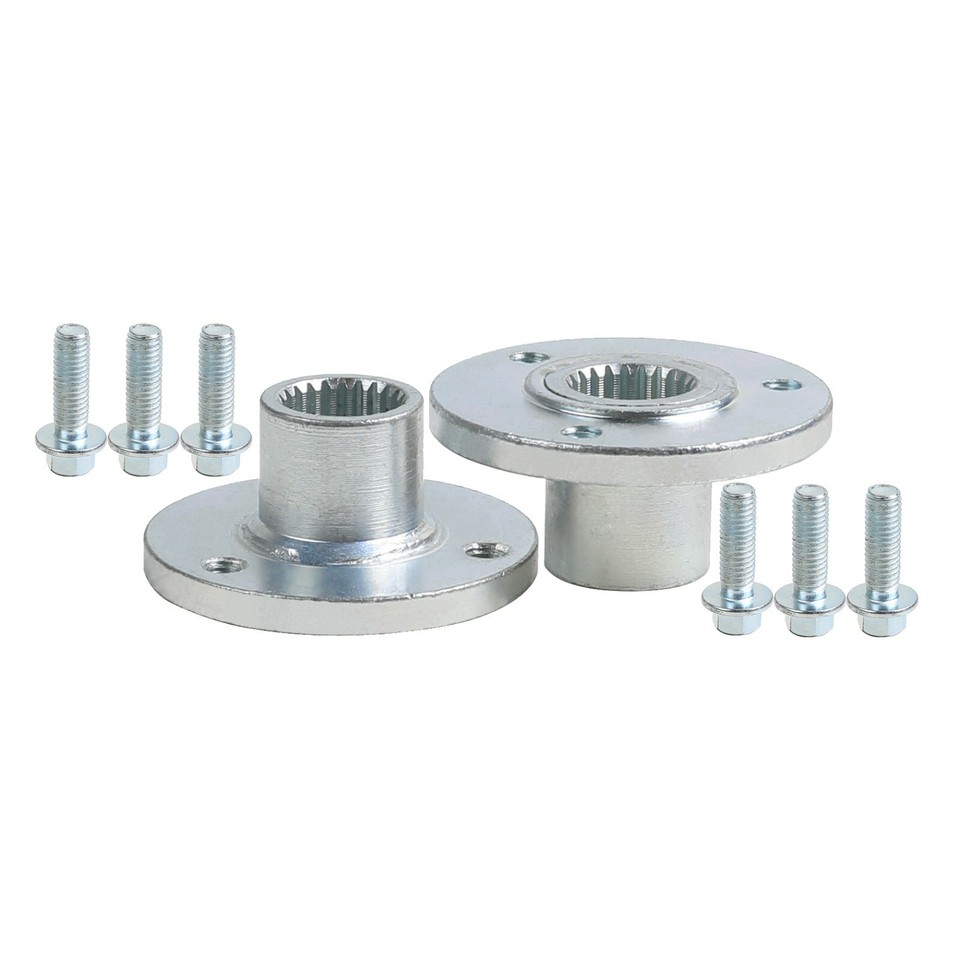 17mm 3 Stud Front Rear Wheel Hub Stub Axle Hubs for 5" Wheels ATV Buggy ...