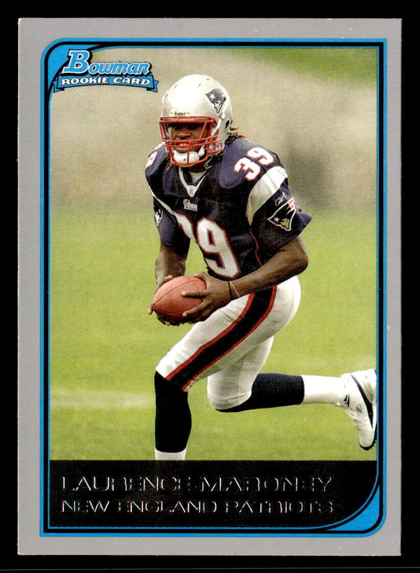 Laurence Maroney 2006 Bowman Rookie Card #126 New England Patriots | eBay