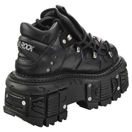 New Rock M-tank106-c2 Unisex Black Platform Shoes | eBay