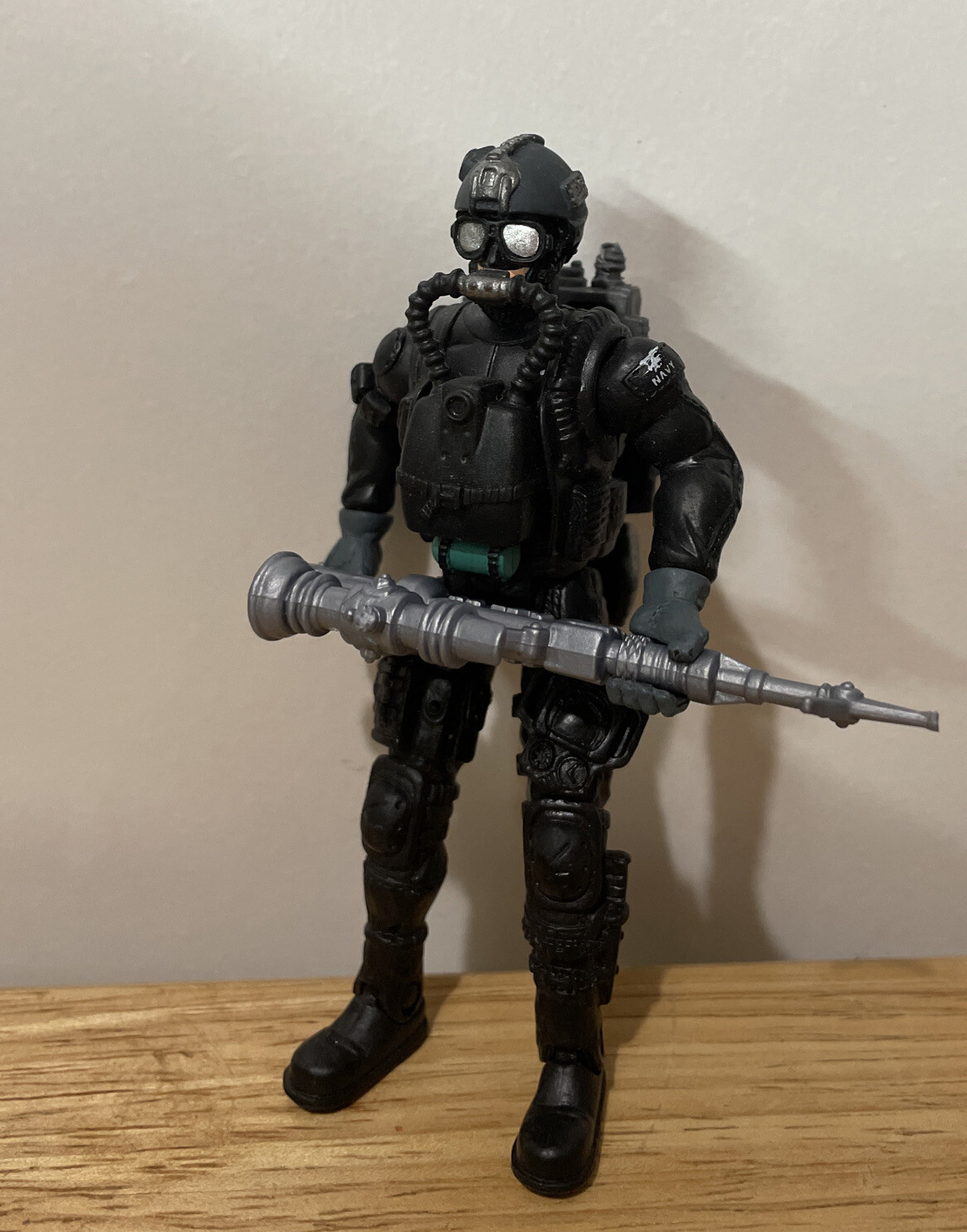 Excite Navy Seals FROGMAN DIVER Figure Chap Mei 4" Poseable Action ...
