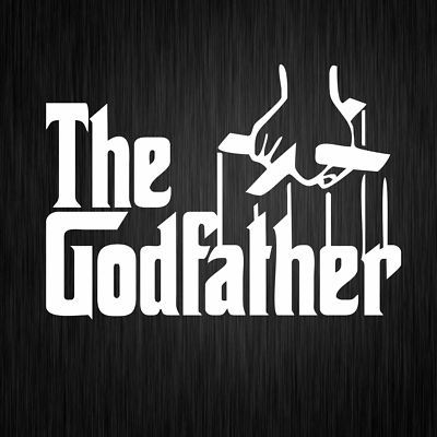 The Godfather The Godfather Mafia Italia White Car Vinyl Decal Sticker ...