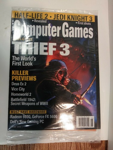 Computer Games Magazine June 2003 Sealed NIP With Demo Disc | eBay