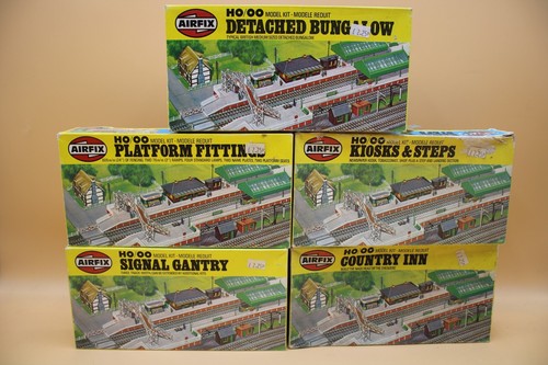 Vintage Airfix OO/HO Railway Building Selection of Kits | eBay