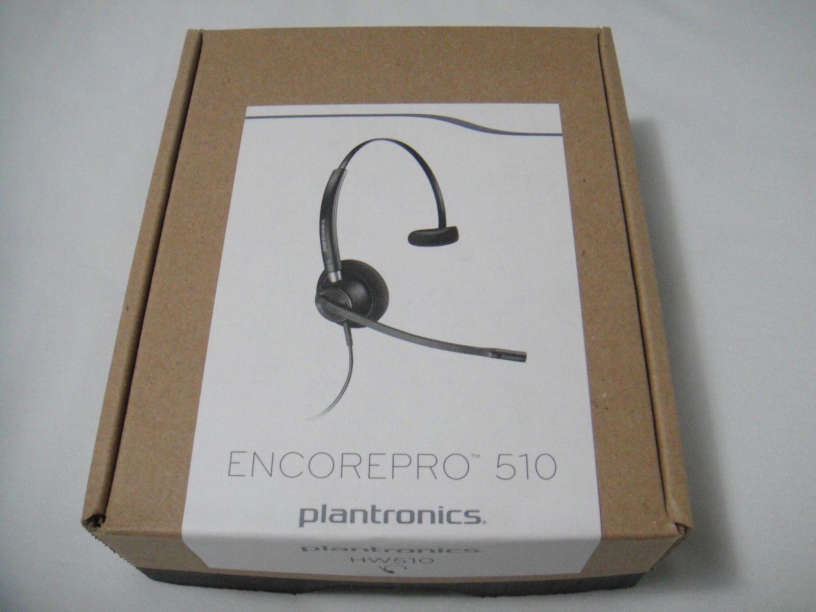 Plantronics EncorePro HW510 Mono Headband Noise-Canceling Phone Headset ...