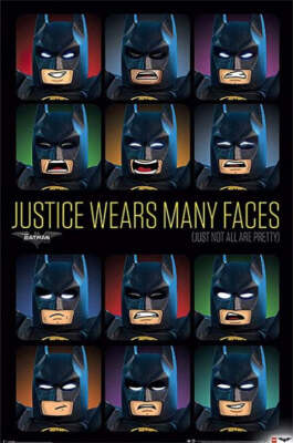 Lego Batman Movie Many Faces Movie Poster 17 X 12 | eBay