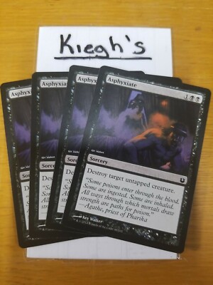 Mtg Asphyxiate x4 | eBay