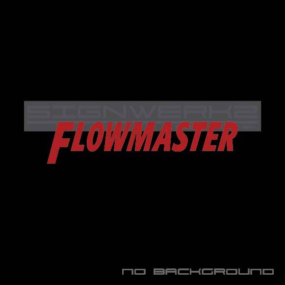 flowmaster Decal Sticker racing American Toyota Ford exhaust Pair | eBay