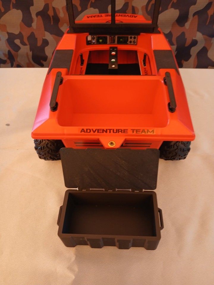 Vintage GI Joe Adventure Team Custom All Terrain ATV with Poppy Red ...