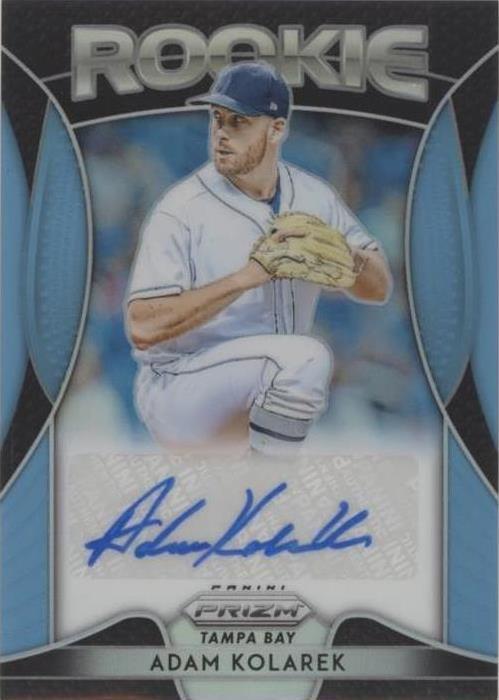 2019 Panini Prizm - Rookie Autographs Adam Kolarek #RA-AK Carolina Blue ...