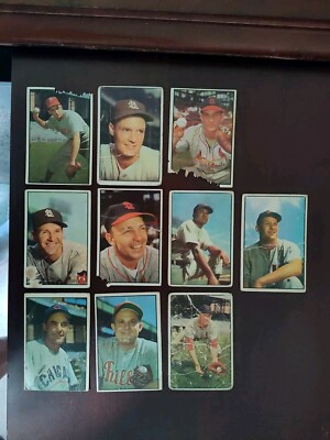 1953 Bowman Color Baseball Cards. Your Choice. Mostly lower grade ...