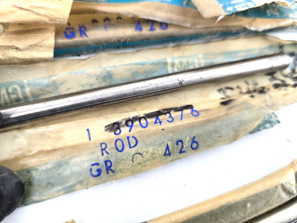 4pcs 1967-1969 Big Block Chevy Nos GM Push Rods 3904376 3904377 396 427 ...