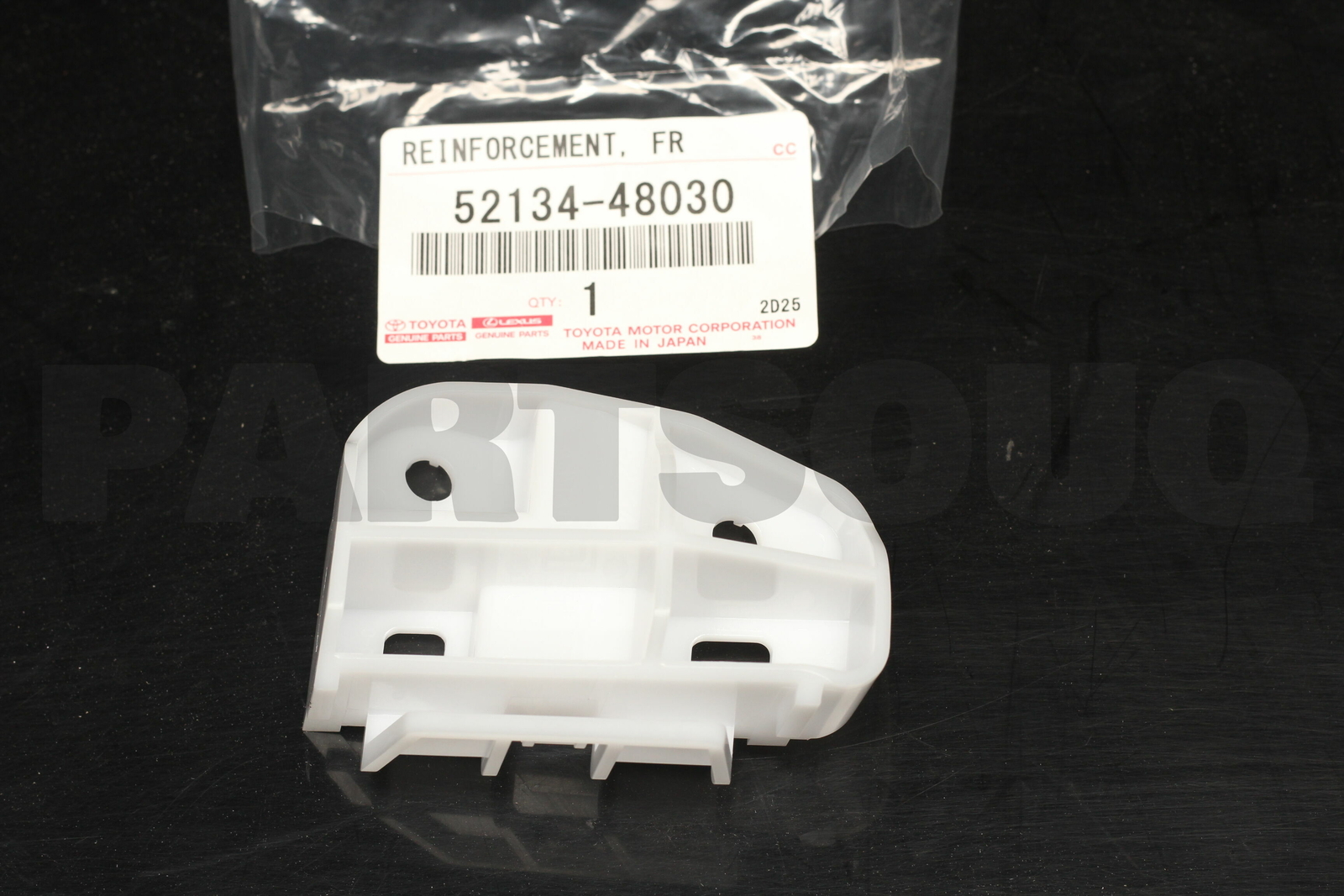 5213448030 Genuine Toyota REINFORCEMENT, FRONT BUMPER BAR, LH 52134 ...